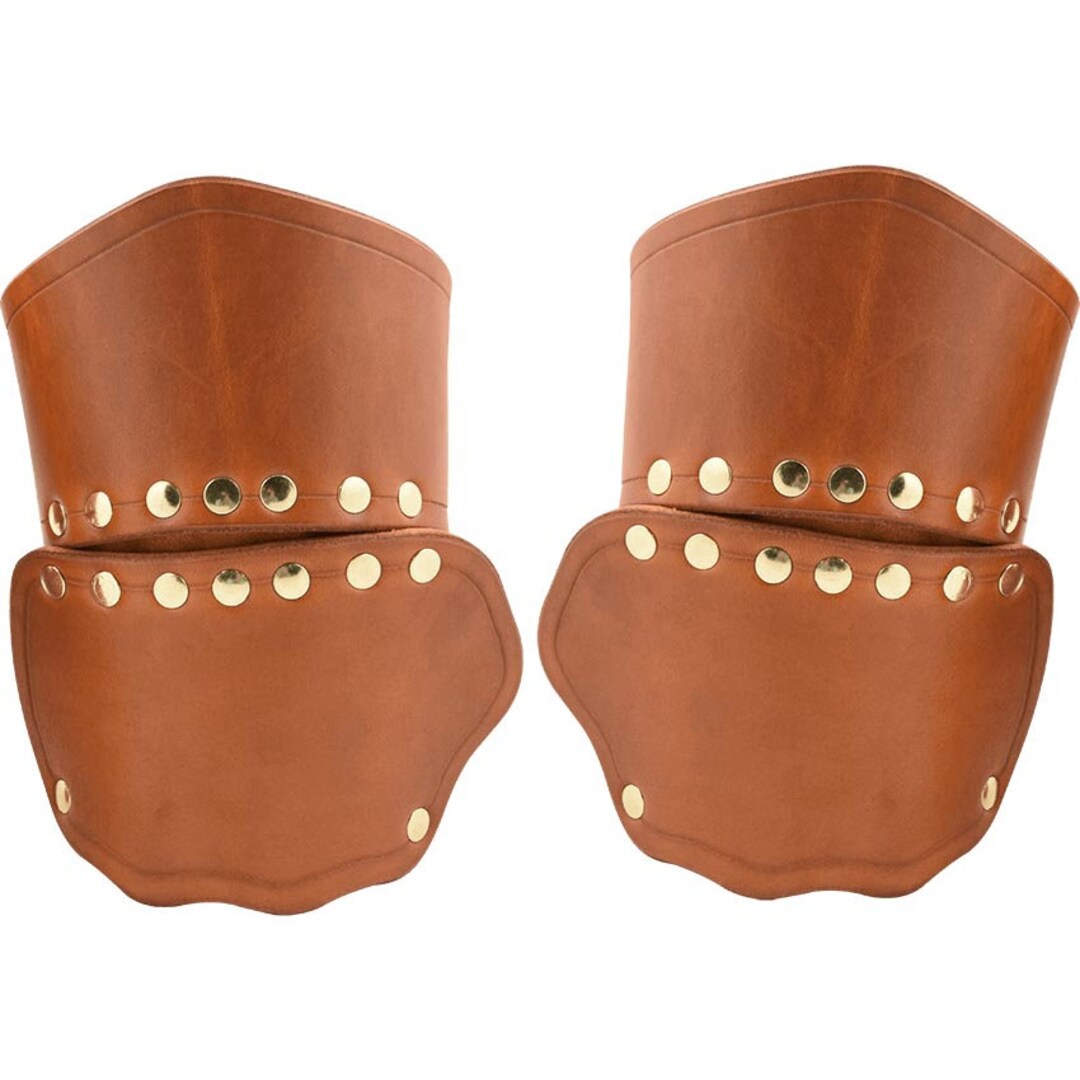 Warriors Leather Half Gauntlets - Leather Armour - #DK5300 - Etsy