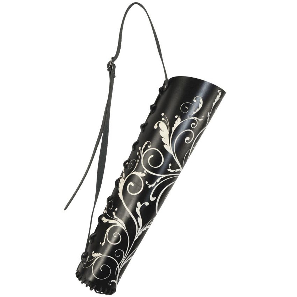 Filigree Elven Quiver Leather Quiver Traditional and - Etsy