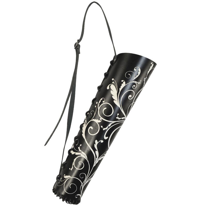 Filigree Elven Quiver - Leather Quiver - Traditional and Fantasy ...