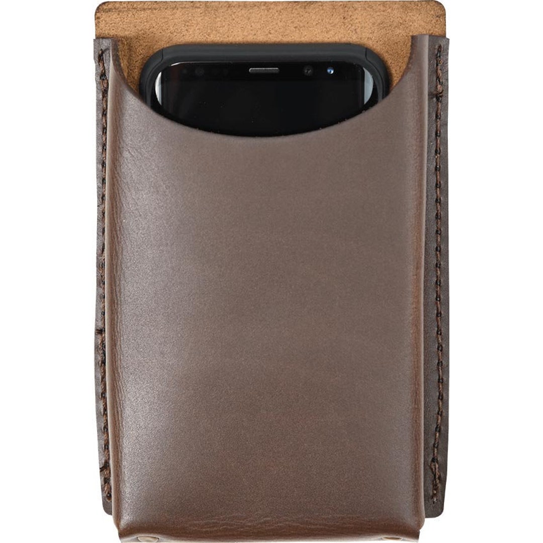 Open Top Leather Phone Holder - Medieval Holder - Leather Accessory - # ...