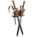 Dual LARP Sword Back Harness - Double Sword Holder - #DK1055 - Etsy