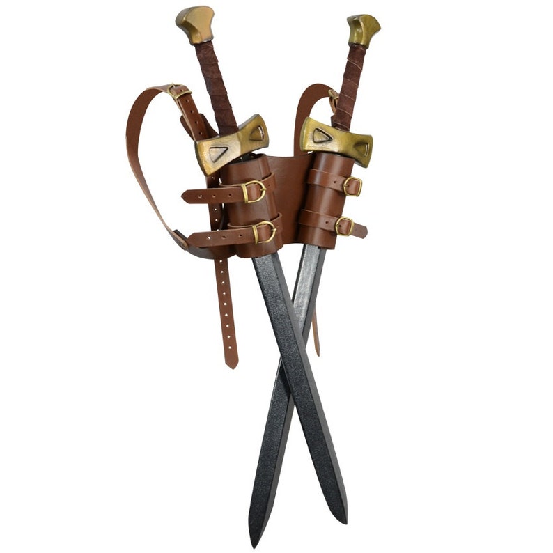 Dual LARP Sword Back Harness Double Sword Holder DK1055 - Etsy UK