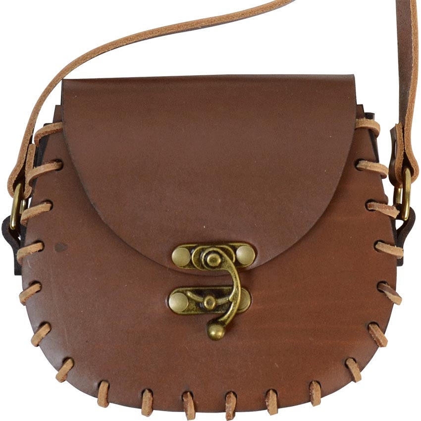 Leather Pouch With Shoulder Strap - Leather Satchel - #DK7121 - Etsy