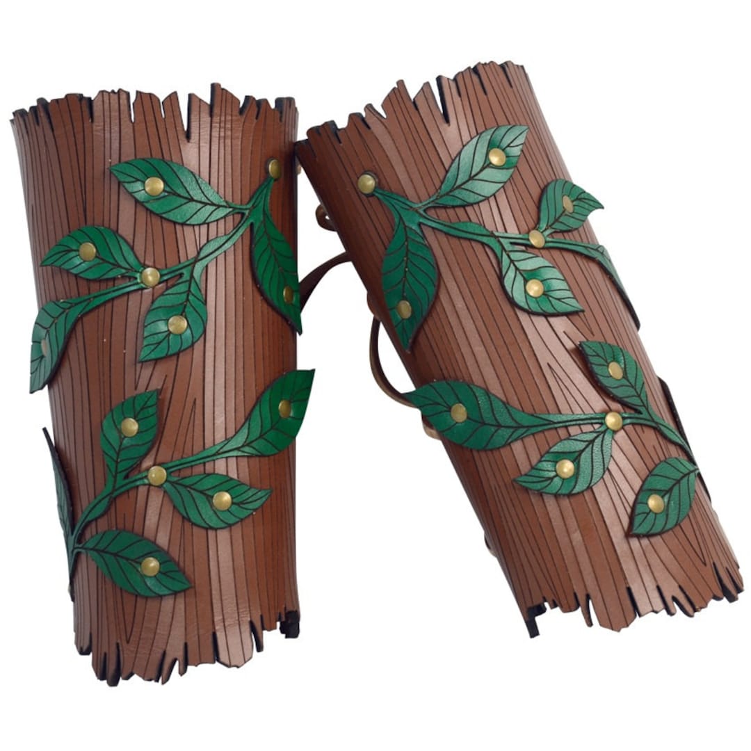Woodland Vine Arm Bracers - Elven Armor - #DK6079 - Etsy