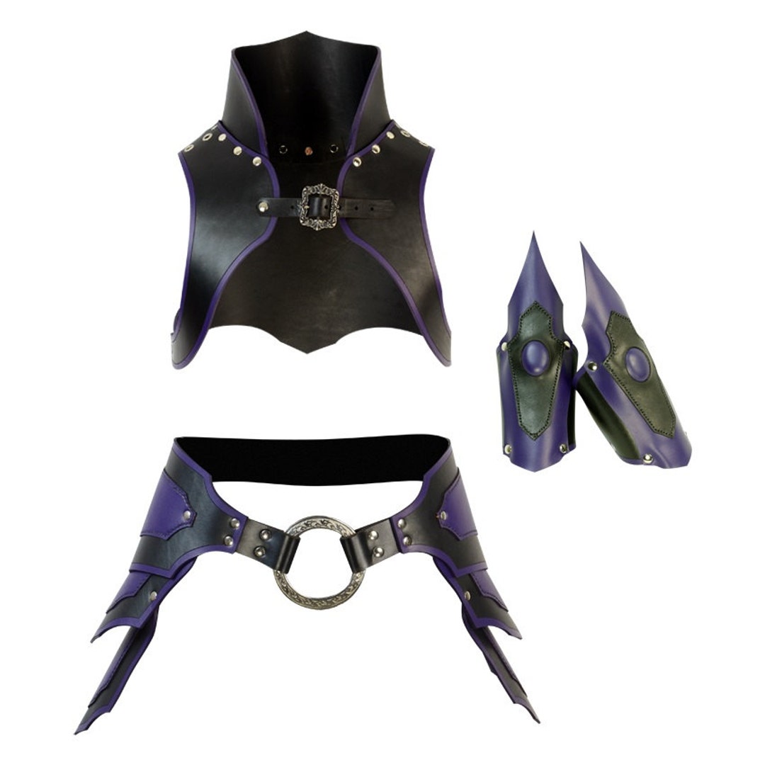 Dark Sorceress Fantasy Armour Set - Fantasy Women's Leather Armor - # ...