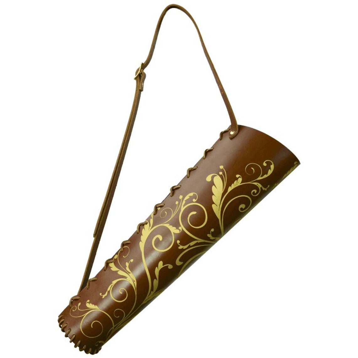 Filigree Elven Quiver Leather Quiver Traditional and - Etsy