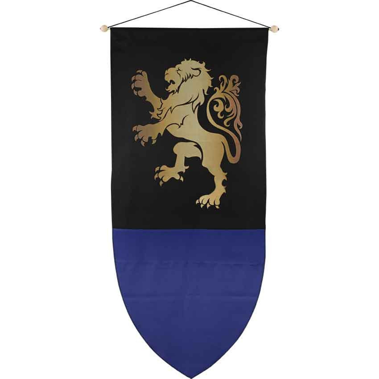 Rampant Lion Medieval Banner, Medieval Flag Banner, Wall Hanging Banner ...