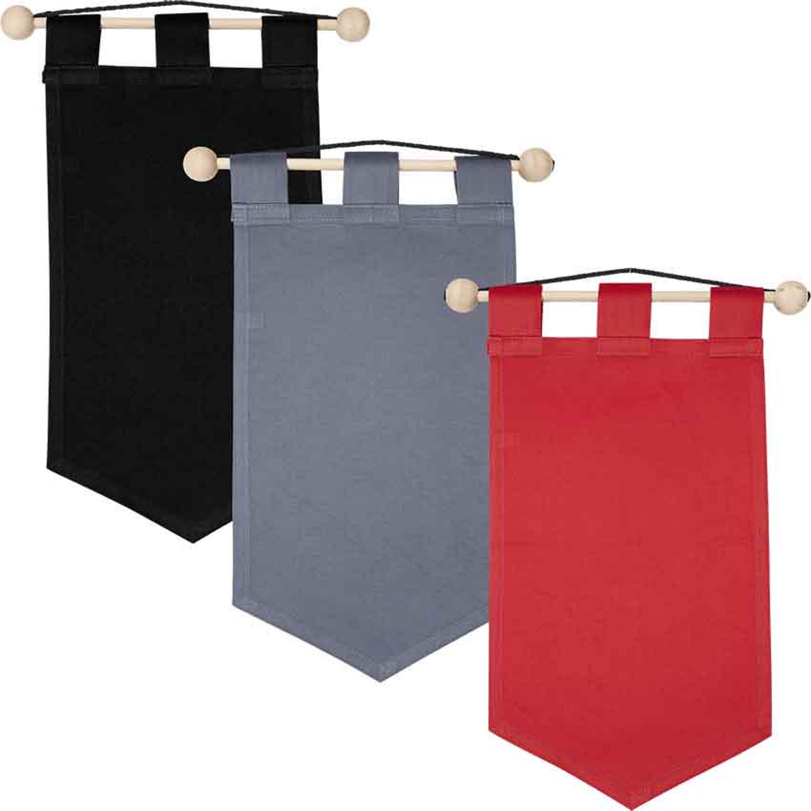 Plain Pointed Medieval Banner With Tabs, Medieval Standard, Renaissance ...