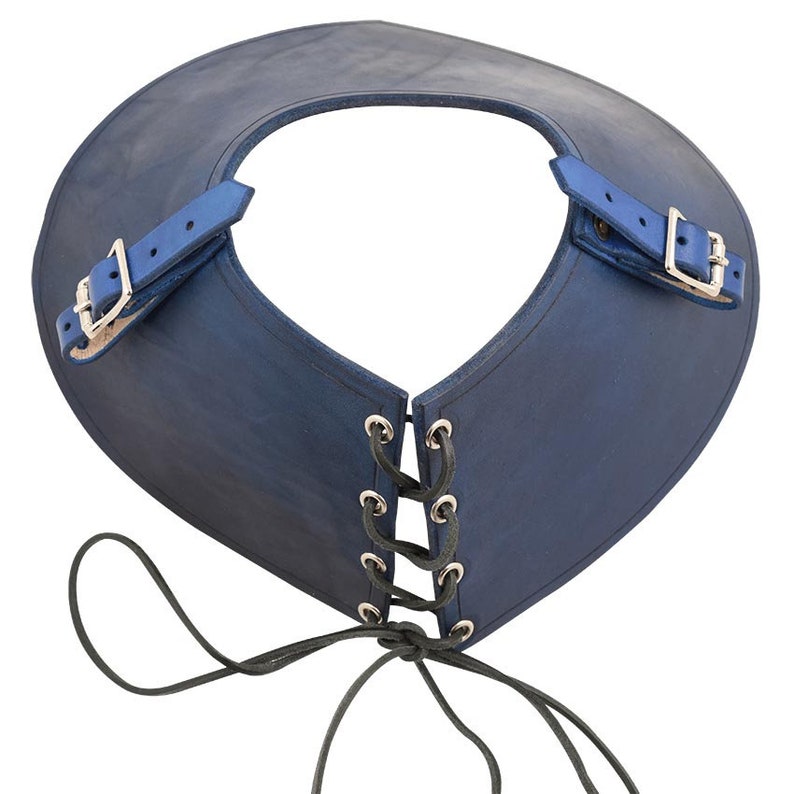 Leather Mantle Leather Gorget DK5400 - Etsy