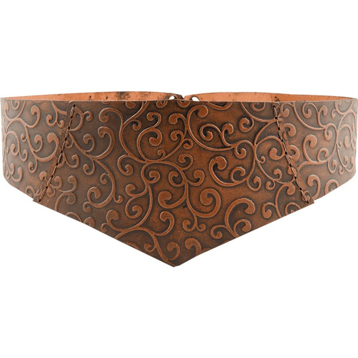 Ladies Elven Swirl Belt Elven Accessory Leather Belt - Etsy
