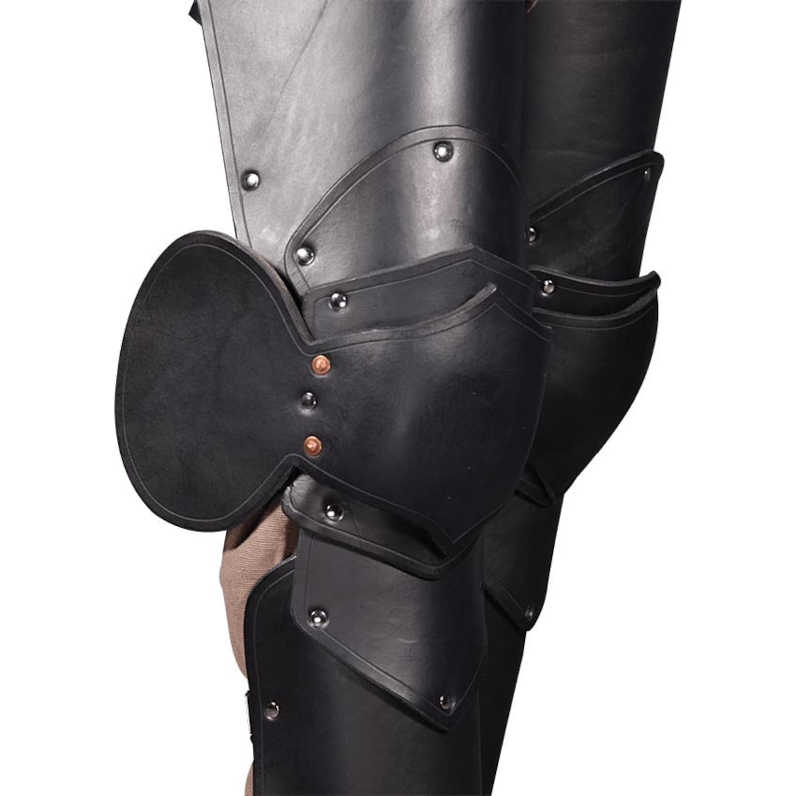 Full Leather Leg Armour Medieval Leg Armor DK5233 | Etsy