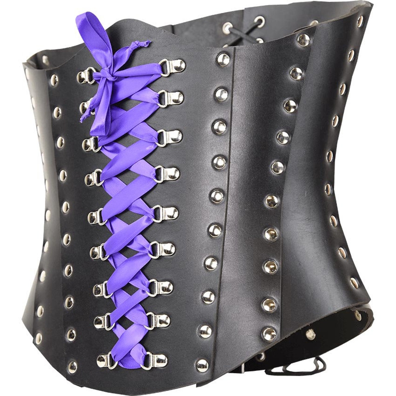 Isabella Leather Corset Hard Leather Corset DK7017 | Etsy