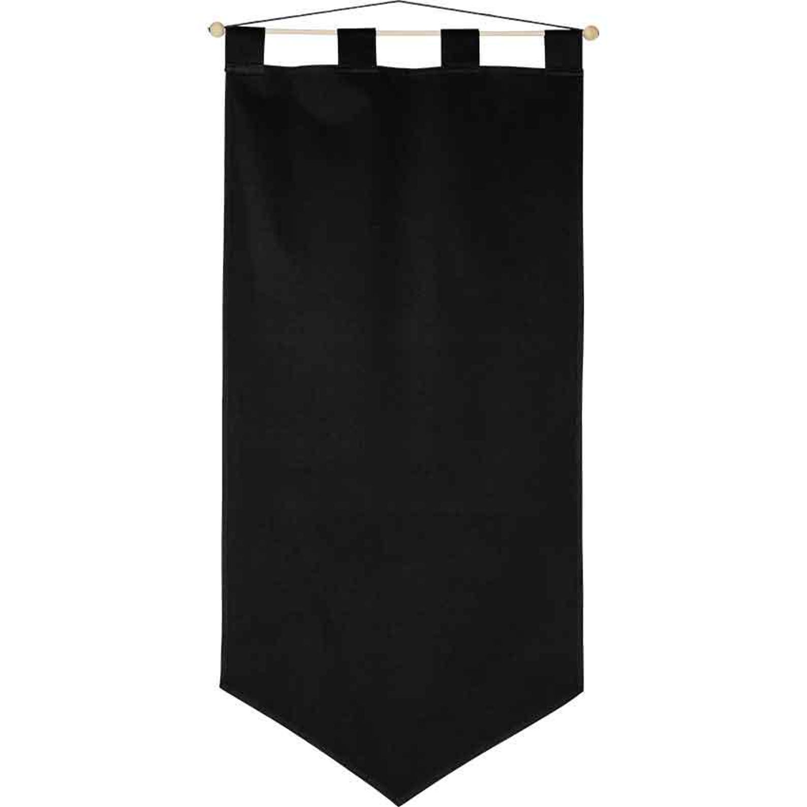Plain Pointed Medieval Banner With Tabs, Medieval Standard, Renaissance ...