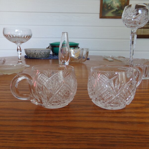 Vintage Punch Cups - Etsy