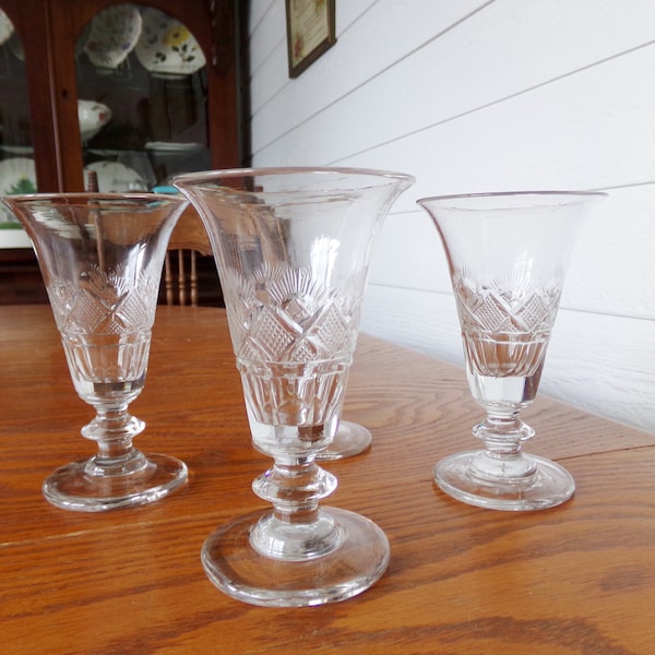 Flint Glasses - Etsy