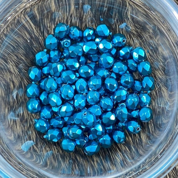 Fire Polished Beads - Etsy