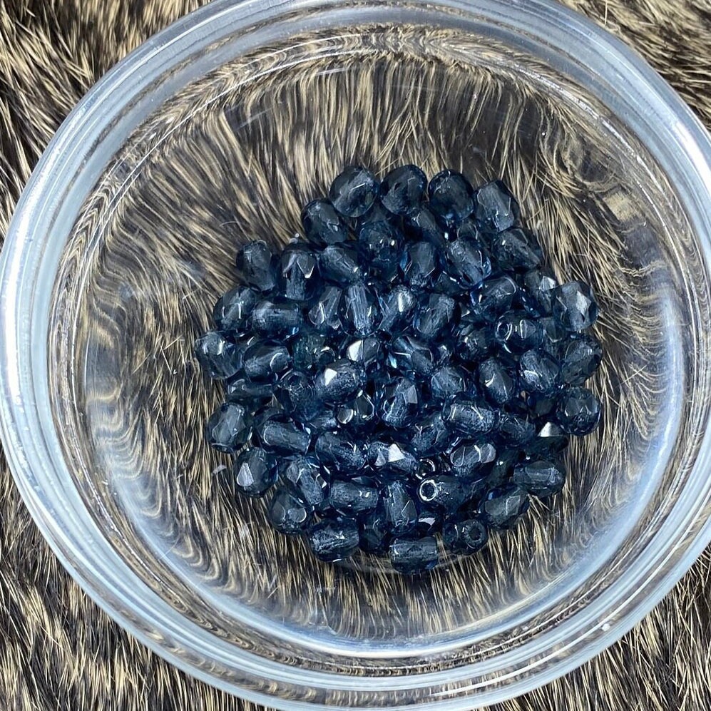 Montana Blue | Translucent | Fire Polish Beads - Etsy