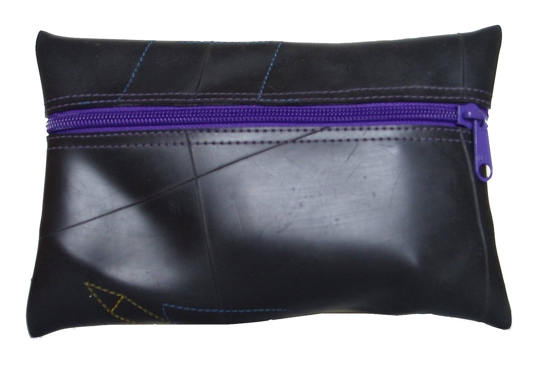 Recycled Inner Tube Dressing Case, Bag Handmade From Inner Tubes Rubber ...