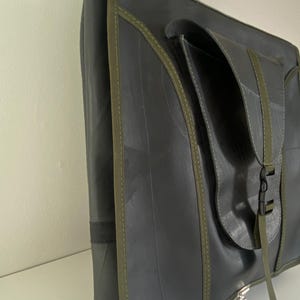 Recycled Tire Tube ,shoulder Bag Laptop and Macbook, Handmade Vegan ...