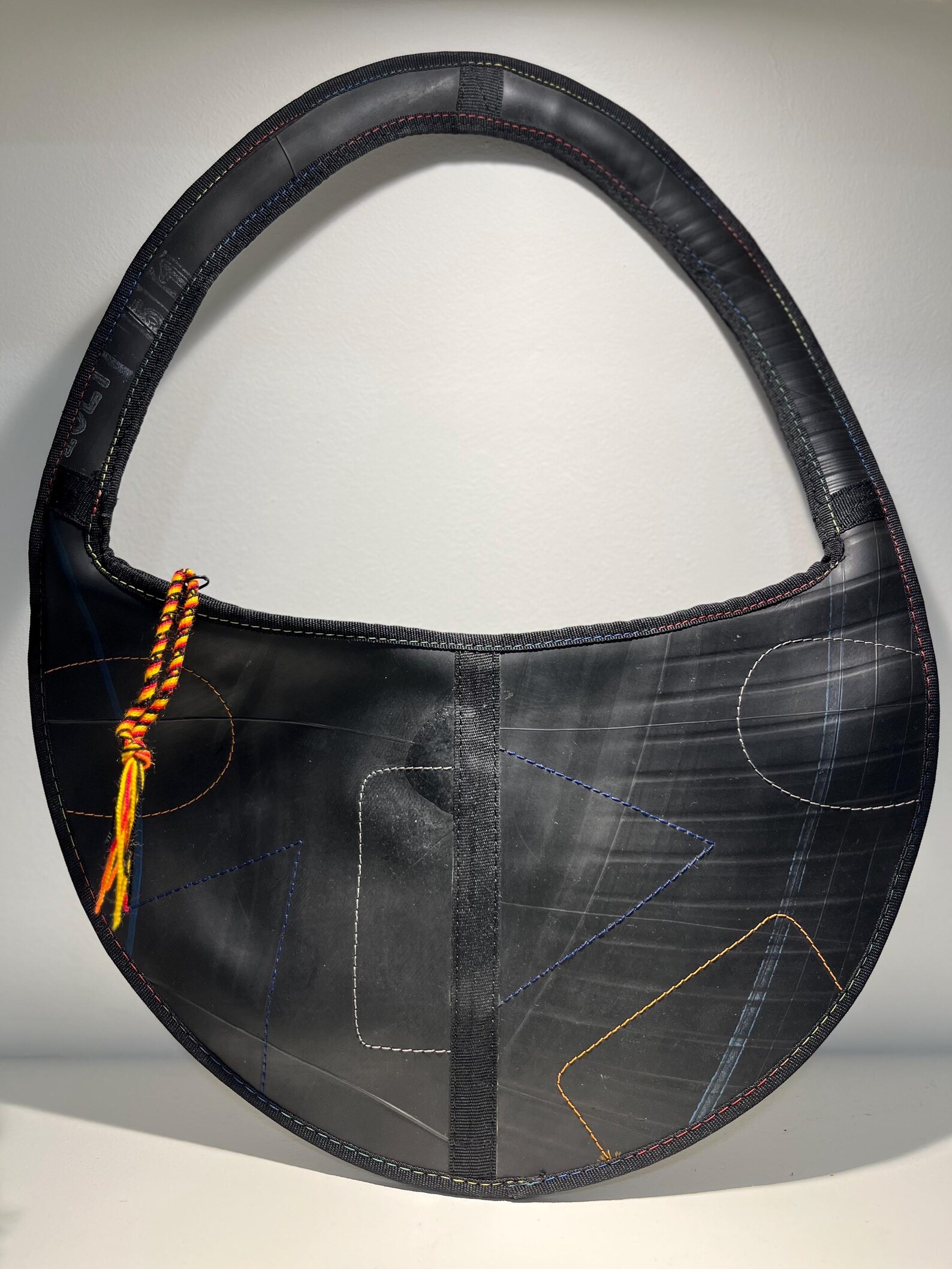 Recycled Tire Handbag , Bag Handmade From Upcycled Bike and Lorry Inner ...