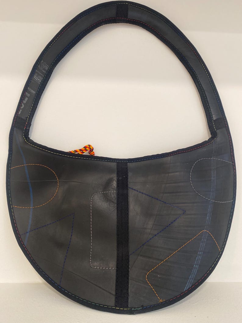 Recycled Tire Handbag , Bag Handmade From Upcycled Bike and Lorry Inner ...