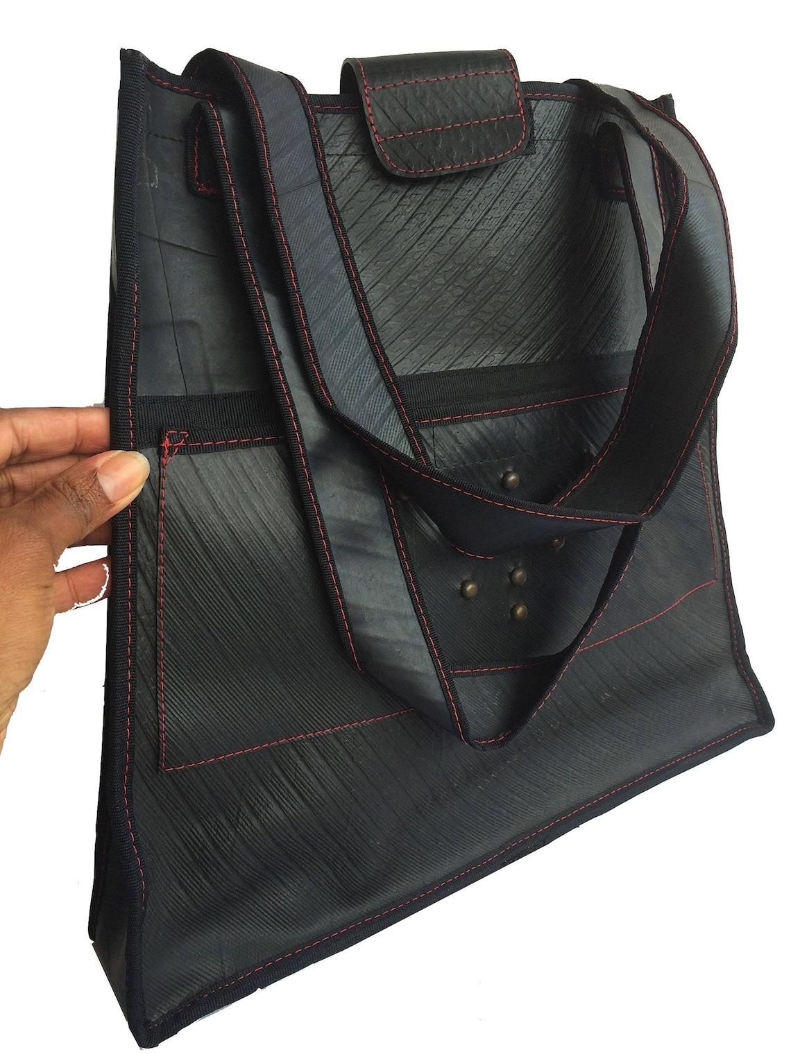 Recycled Rubber Tote Bag Iraka - Etsy