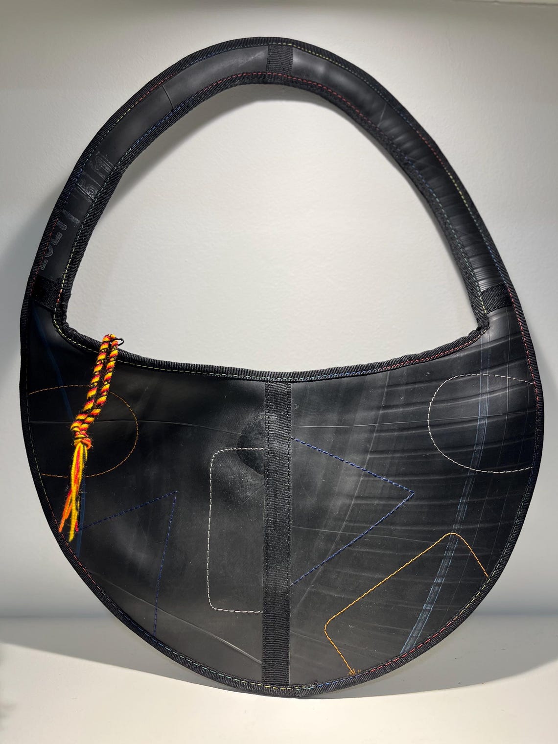 Recycled Tire Handbag , Bag Handmade From Upcycled Bike and Lorry Inner ...