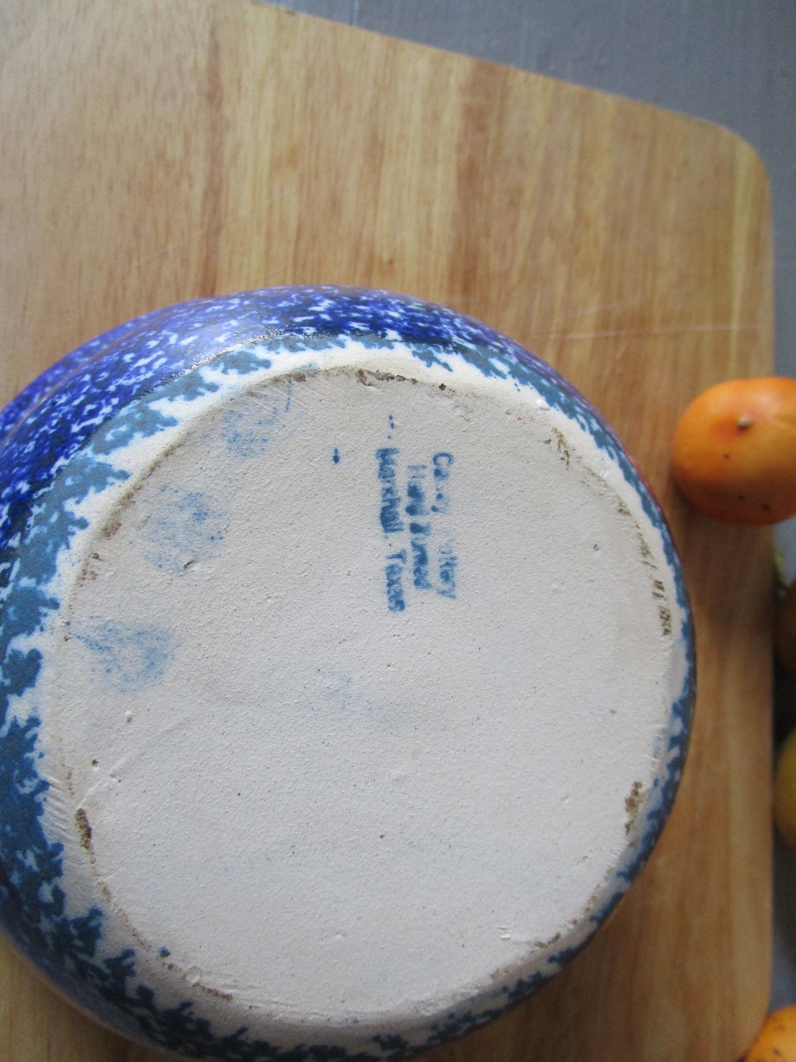 Casey Pottery Blue and White Bowl - Etsy