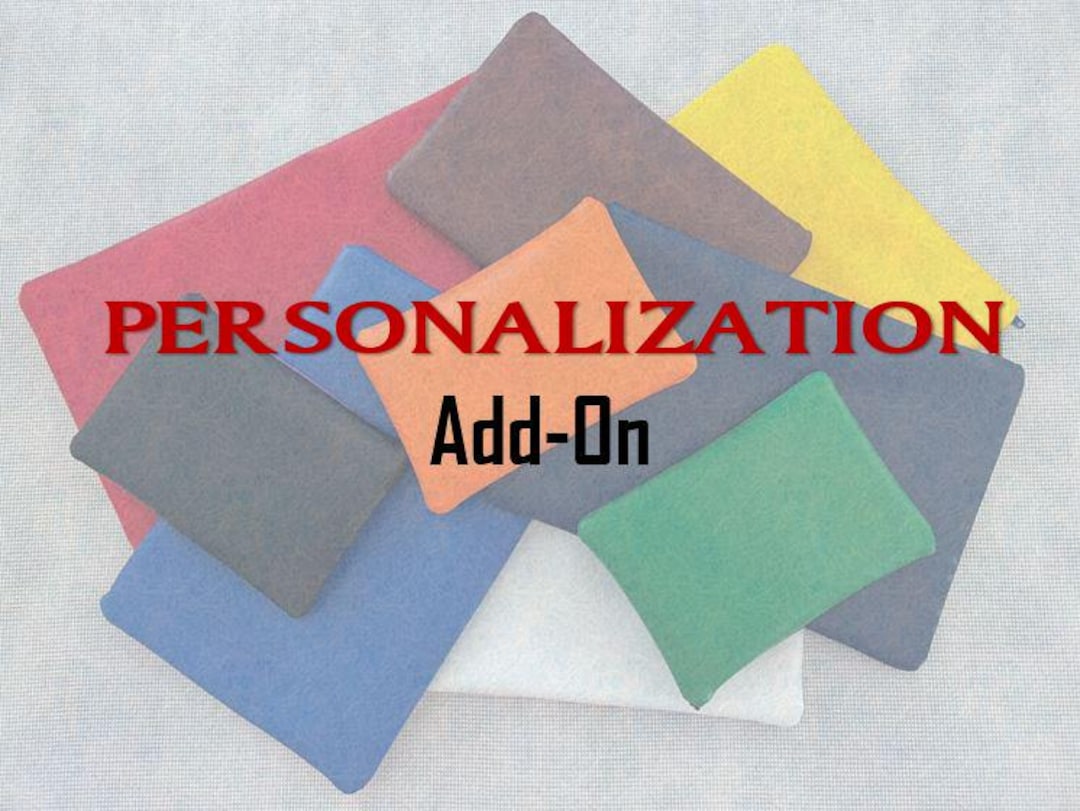 Custom Add-on - Personalization on Back of Game Bag - Etsy