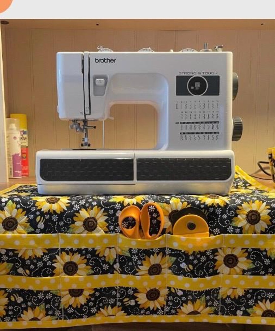 Quilted Sewing Mat With 10 Pockets -- Digital PATTERN ONLY - Etsy