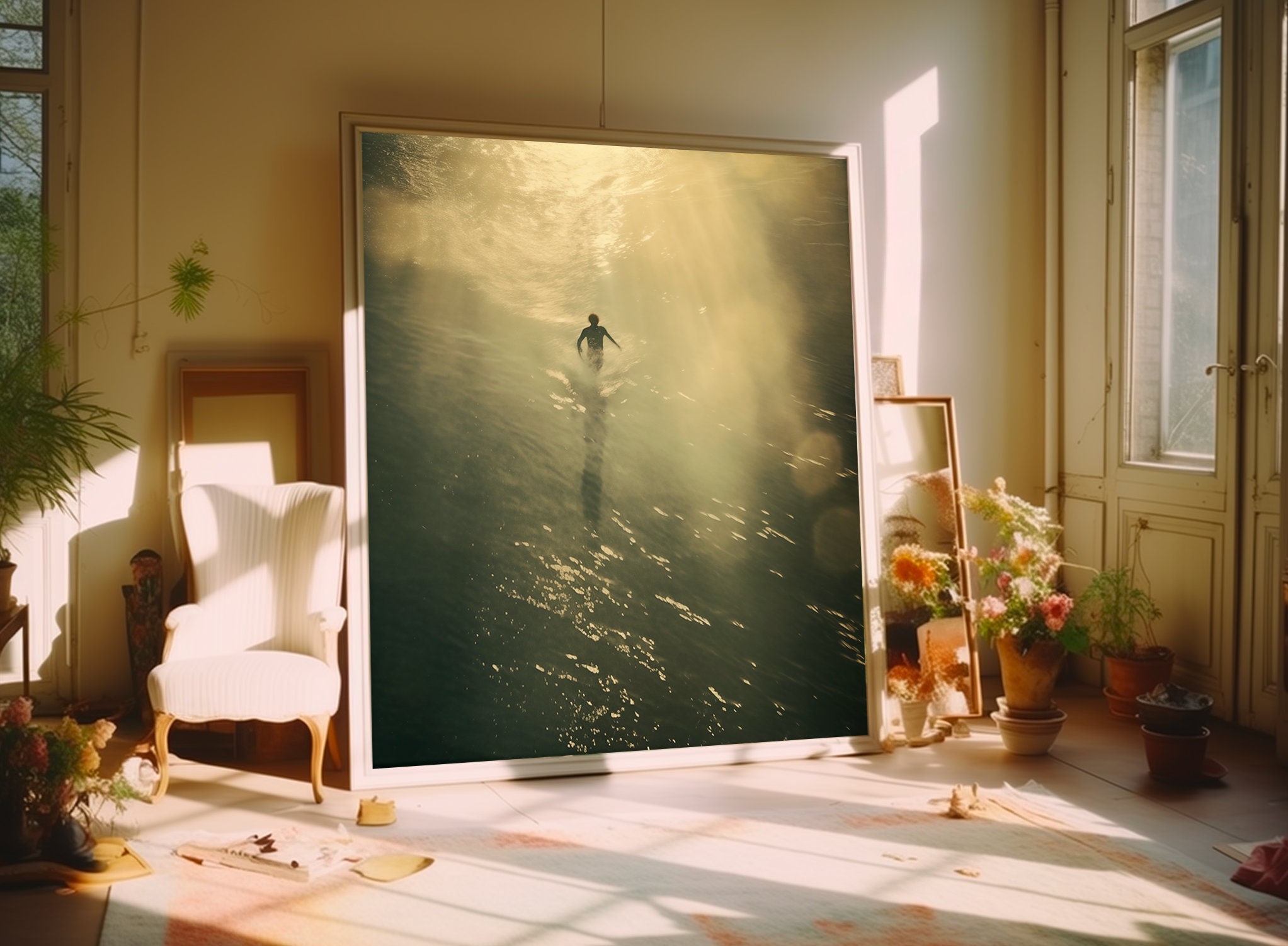 Sea Ocean Photography Poster Wall Art Photography Wall Art Trendy ...