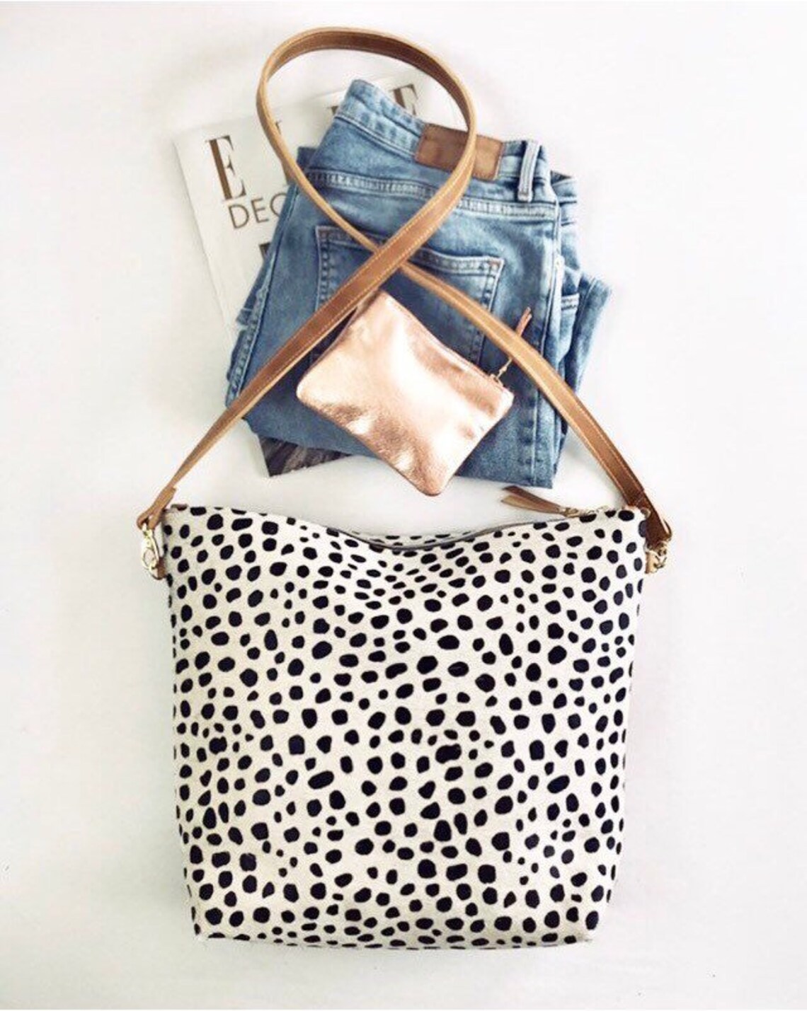 Malone - Pony Print. Cow Hide Bag - Etsy UK
