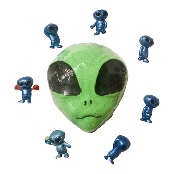 Alien Bath Bomb With Toy Bath Fizzy - Etsy