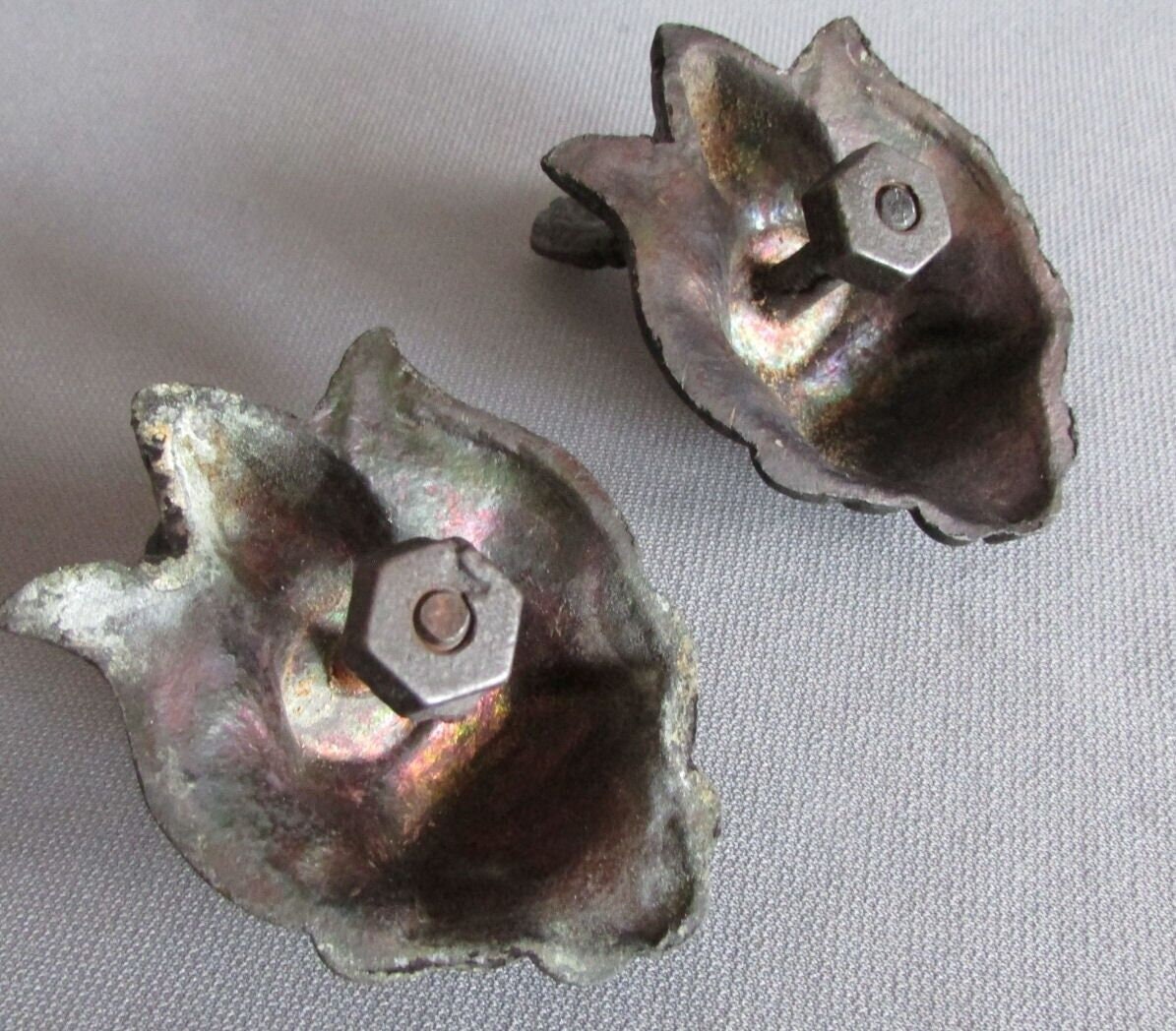 Pair ANTIQUE Cast Metal Clock Mounts LION With RING Circa 1890 1910 - Etsy