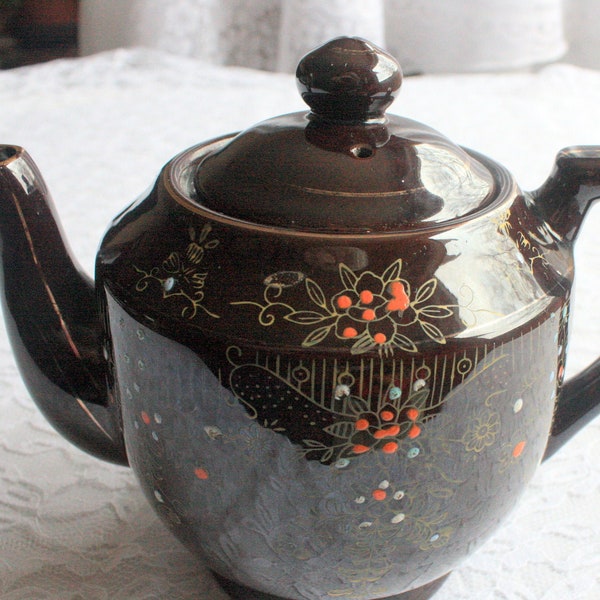 Glazed Teapot - Etsy