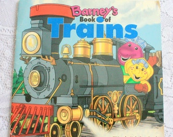 Barney's Book Trains - Etsy