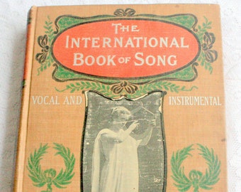 Vintage Song Book | Etsy