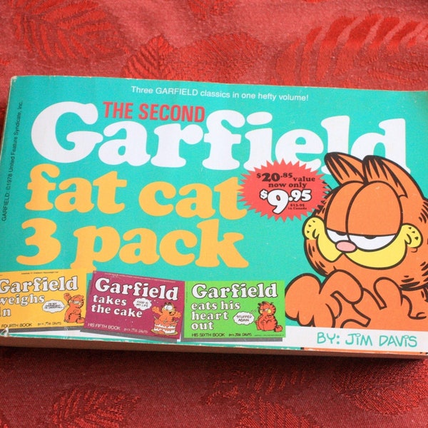 Garfield Book - Etsy