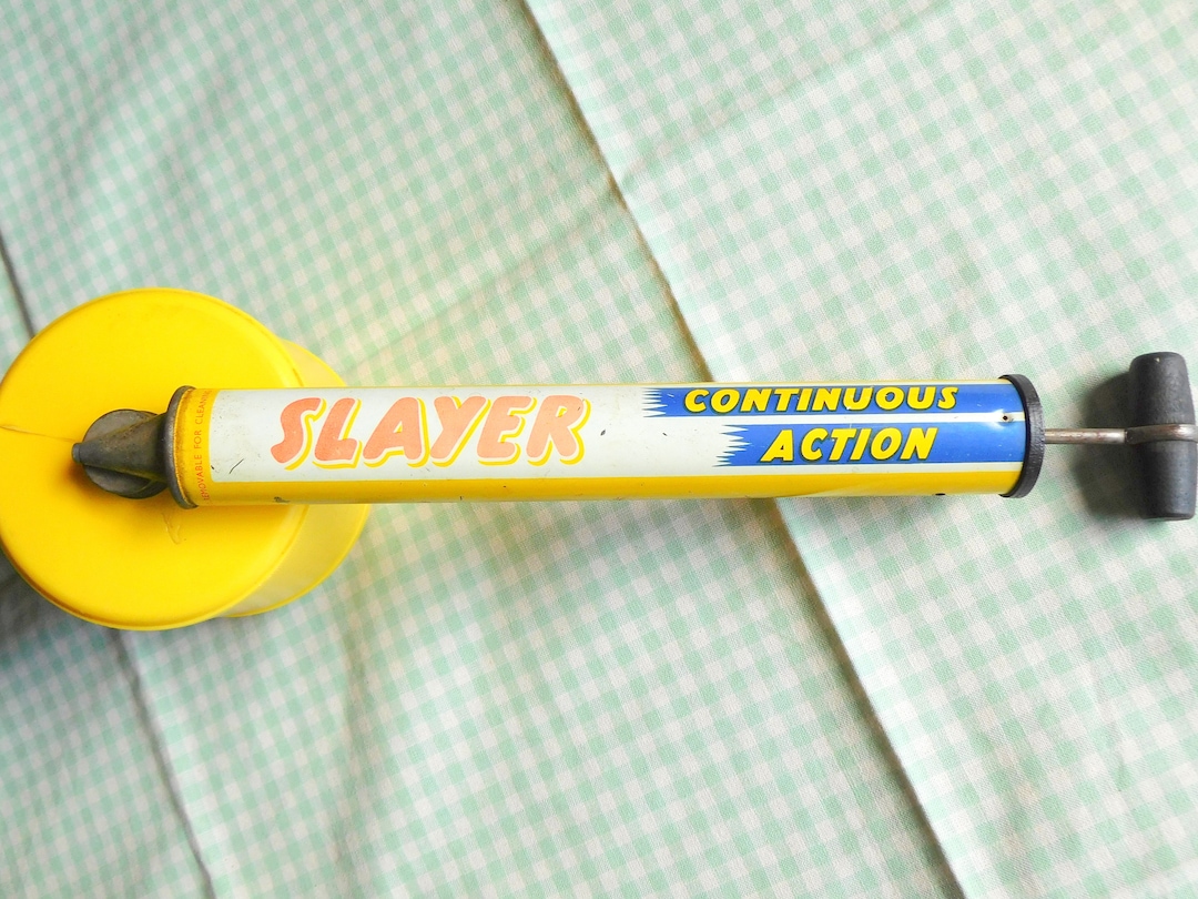 Vintage Slayer Sprayer, Insecticide Sprayer, Garden Sprayer, Bug ...
