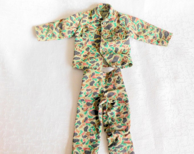 Vintage 1964 GI Joe Marine Fatigues, GI Clothing, 12 Inch GI Joe ...