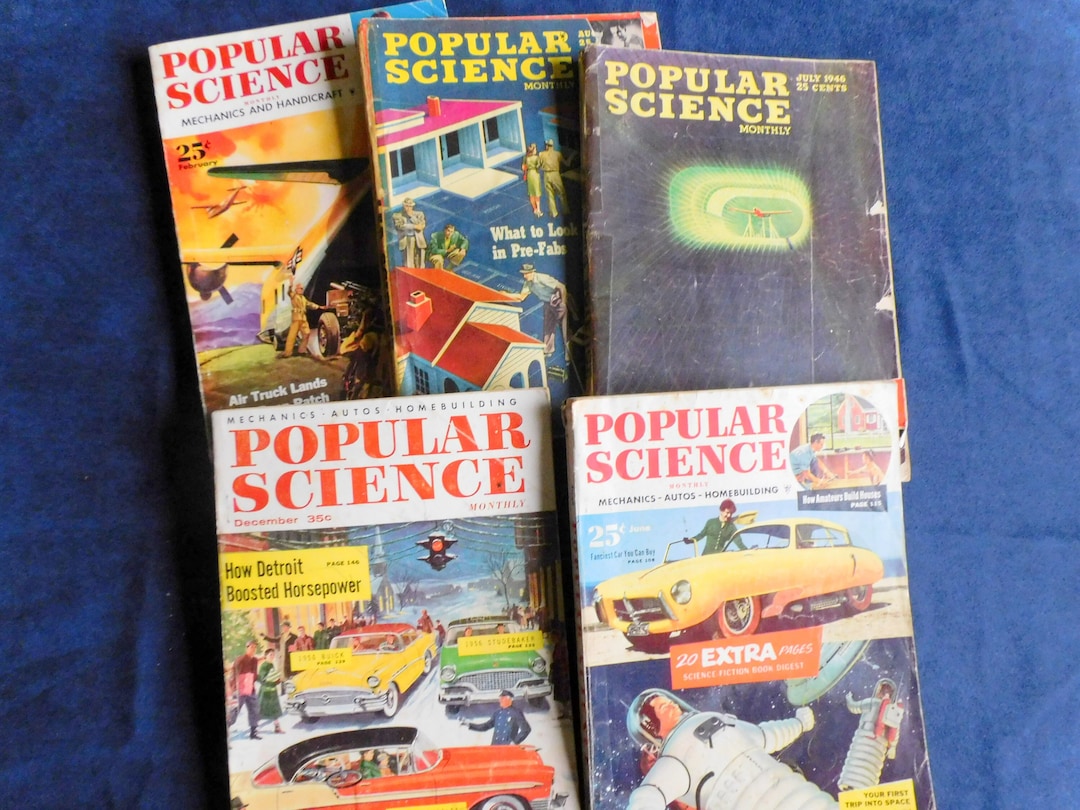 Vintage 1940's - 1950's Popular Science, 1946 Popular Science, 1940's ...