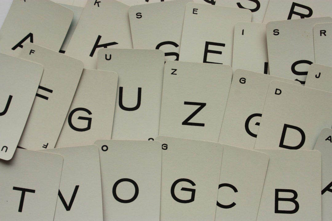 Set of 50 Probe Cards, Alphabet Cards, Letter Cards, Alphabet Clip Art ...