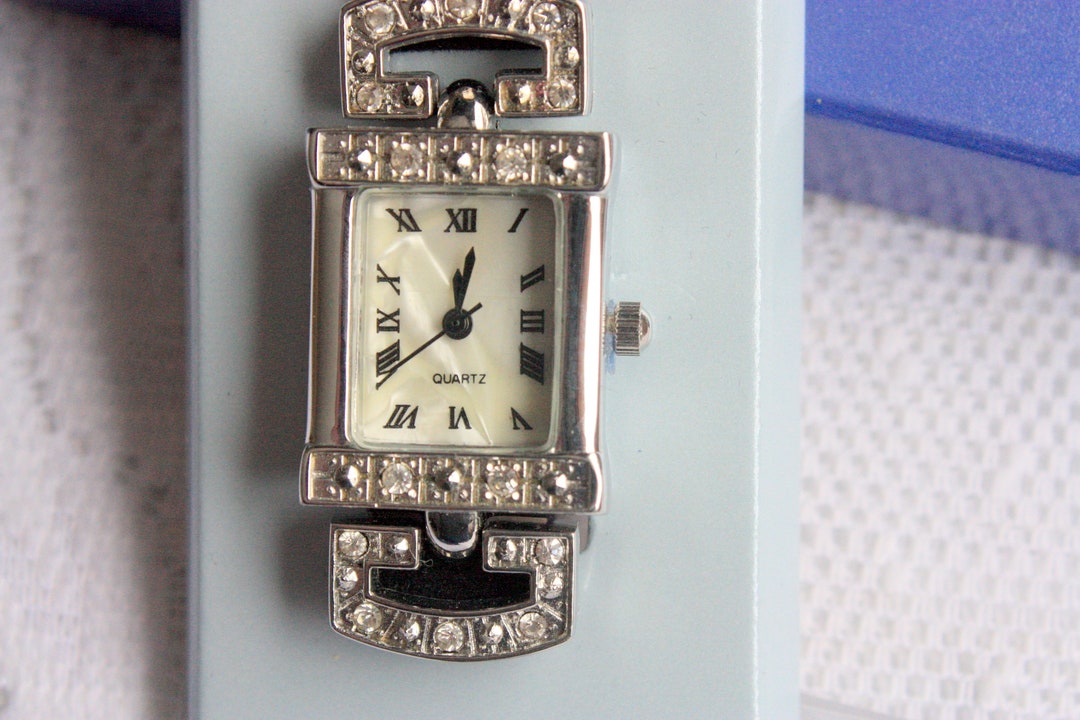 NOS Rhinestone Accent Watch Vintage AVON Watch With - Etsy