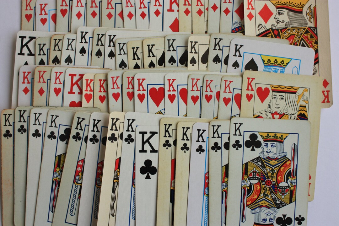 Kings for a Day - Set of 12 King Playing Cards, King Cards, Swap Cards ...
