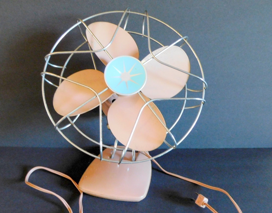 Working Vintage Electrohome Fan, Vintage Cast Desk Fan, Retro Fan ...