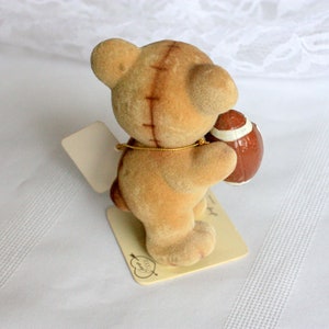 Josef Original Fuzzy Wazzy Bear Figure, Fuzzy Wazzy Flocked Bear With ...