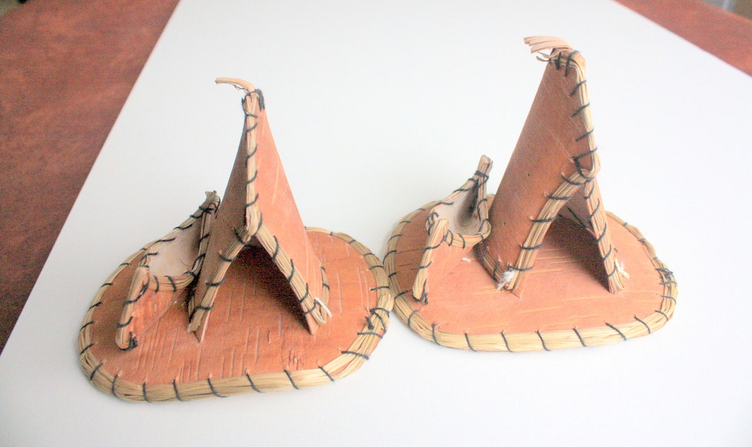 Birch Bark Teepee, Birch Bark Canoe, Birch Bark Craft ,indian Teepee ...