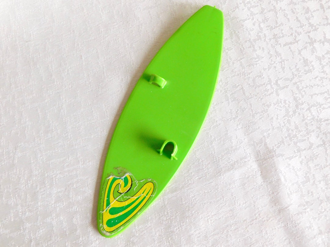 Vintage 1973 Barbie Surfboard Barbie Beach Bus Camper Green - Etsy