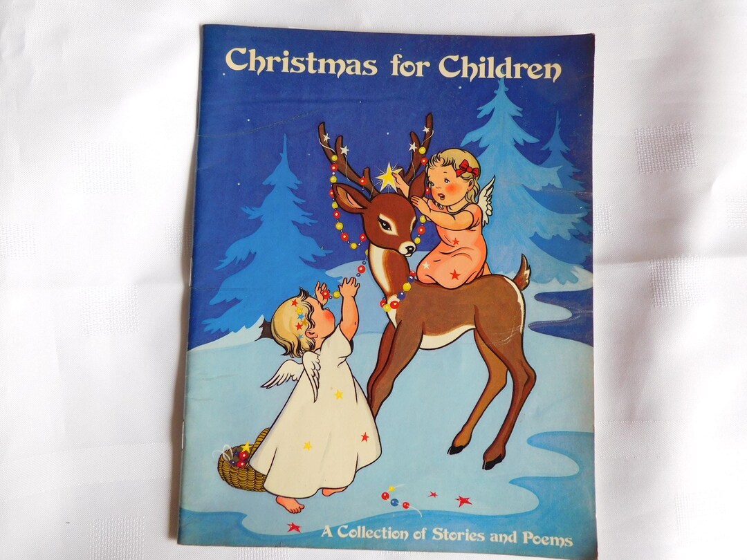 Christmas for Children, James Kuse, Vintage Christmas Book - Etsy