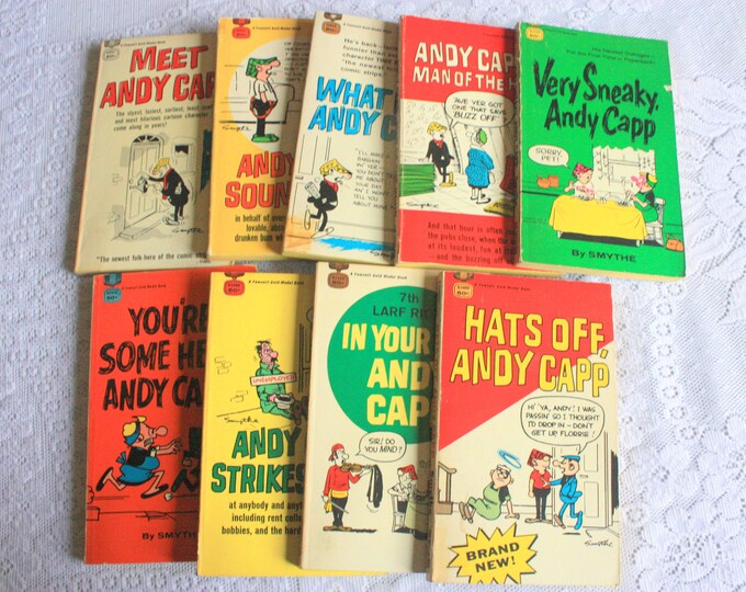 Vintage 1960's Andy Capp Book, British Humor Book Andy Capp Comic, in ...